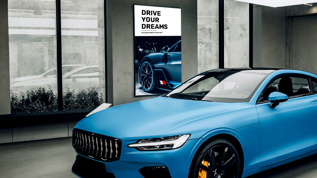 InStore Print Stands Auto - Digidelta Digital Dimension